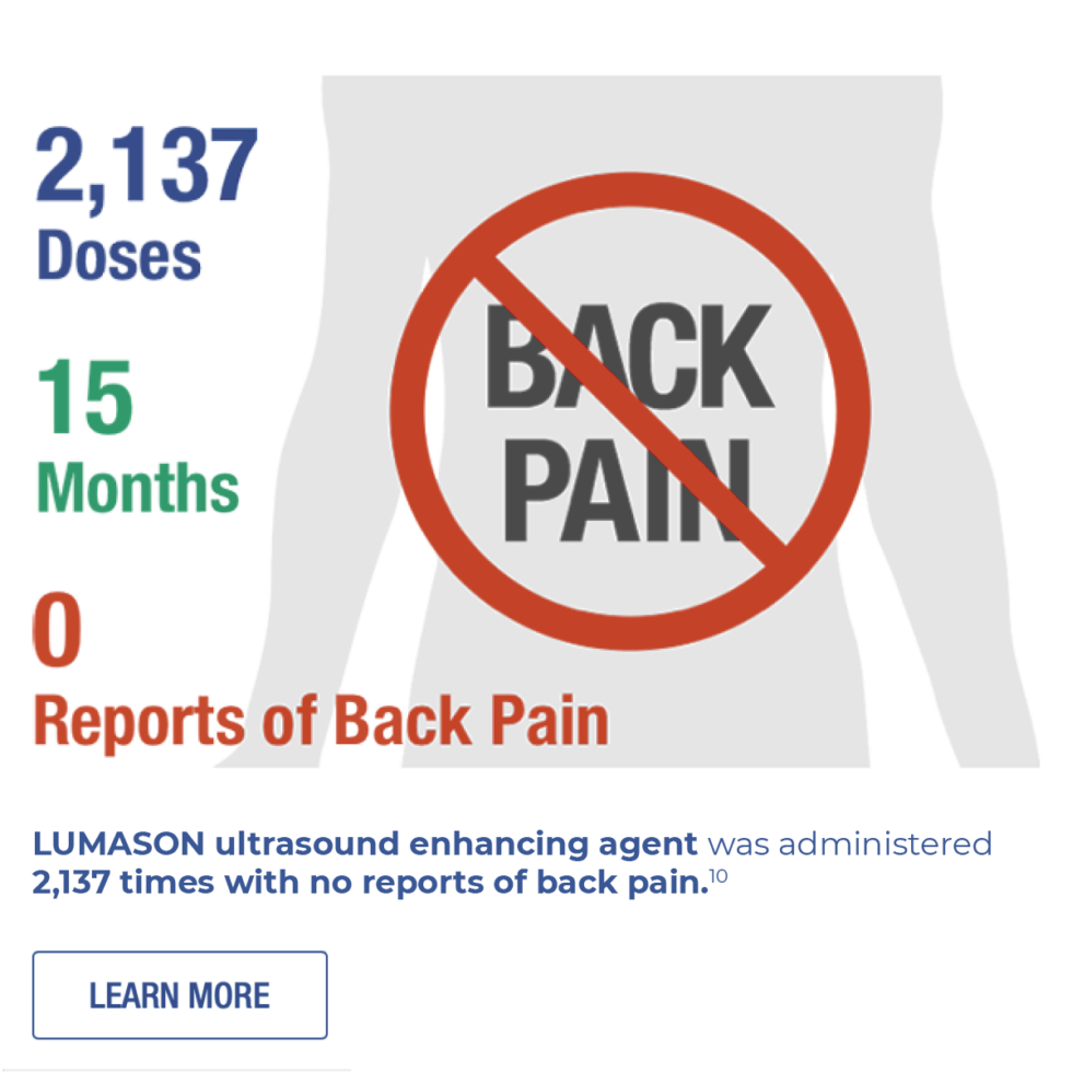 Ultrasound Enhancing Agent - LUMASON